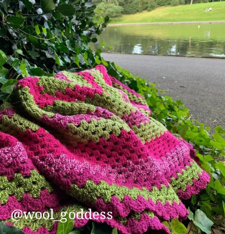 How to make Wool Goddess Fearless Freya crochet blanket – Wool Goddess