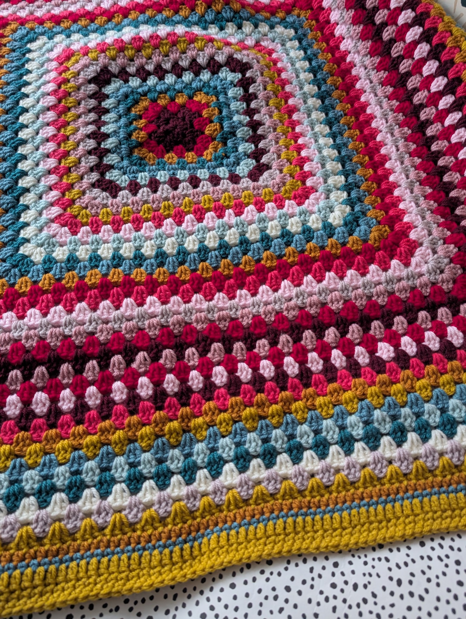 How to make Wool Goddess Daydream Doris granny square blanket – Wool ...