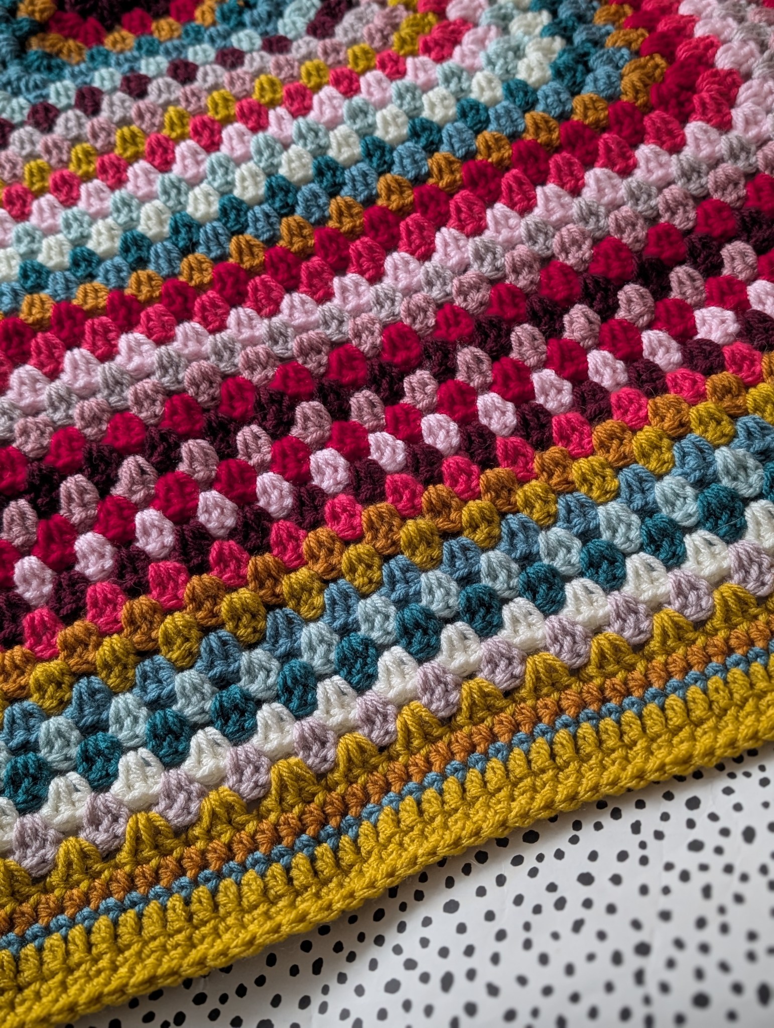 How to make Wool Goddess Daydream Doris granny square blanket – Wool ...