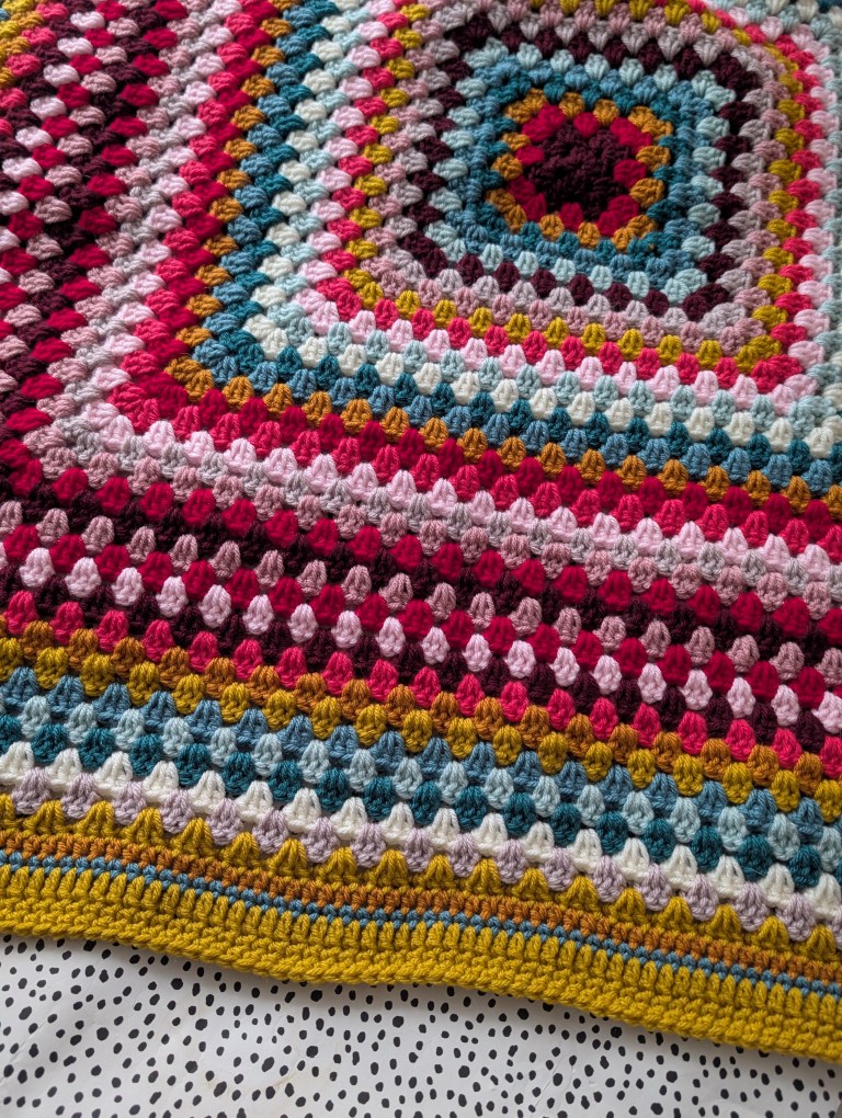 How to make Wool Goddess Daydream Doris granny square blanket – Wool ...