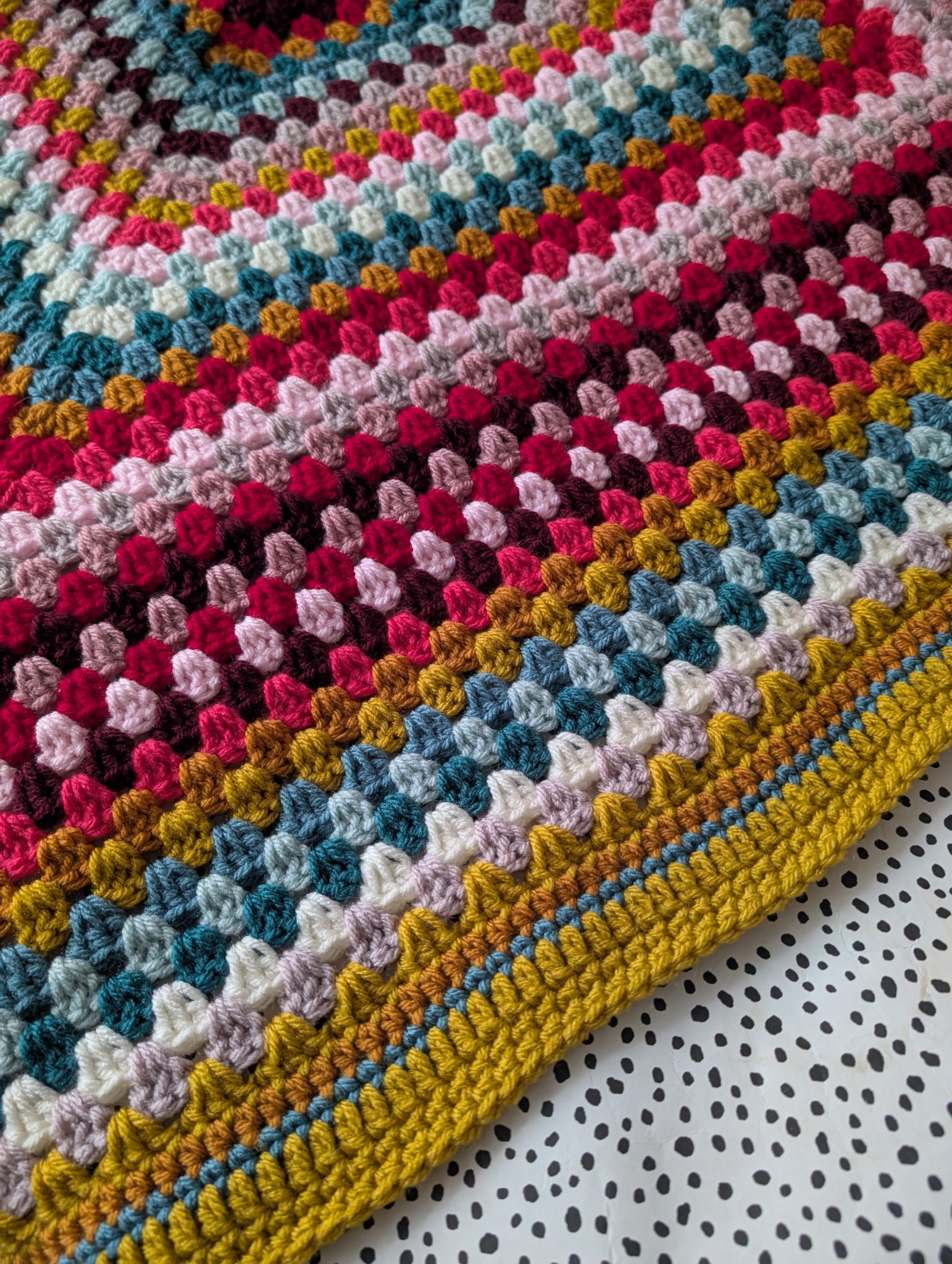 How to make Wool Goddess Daydream Doris granny square blanket – Wool ...