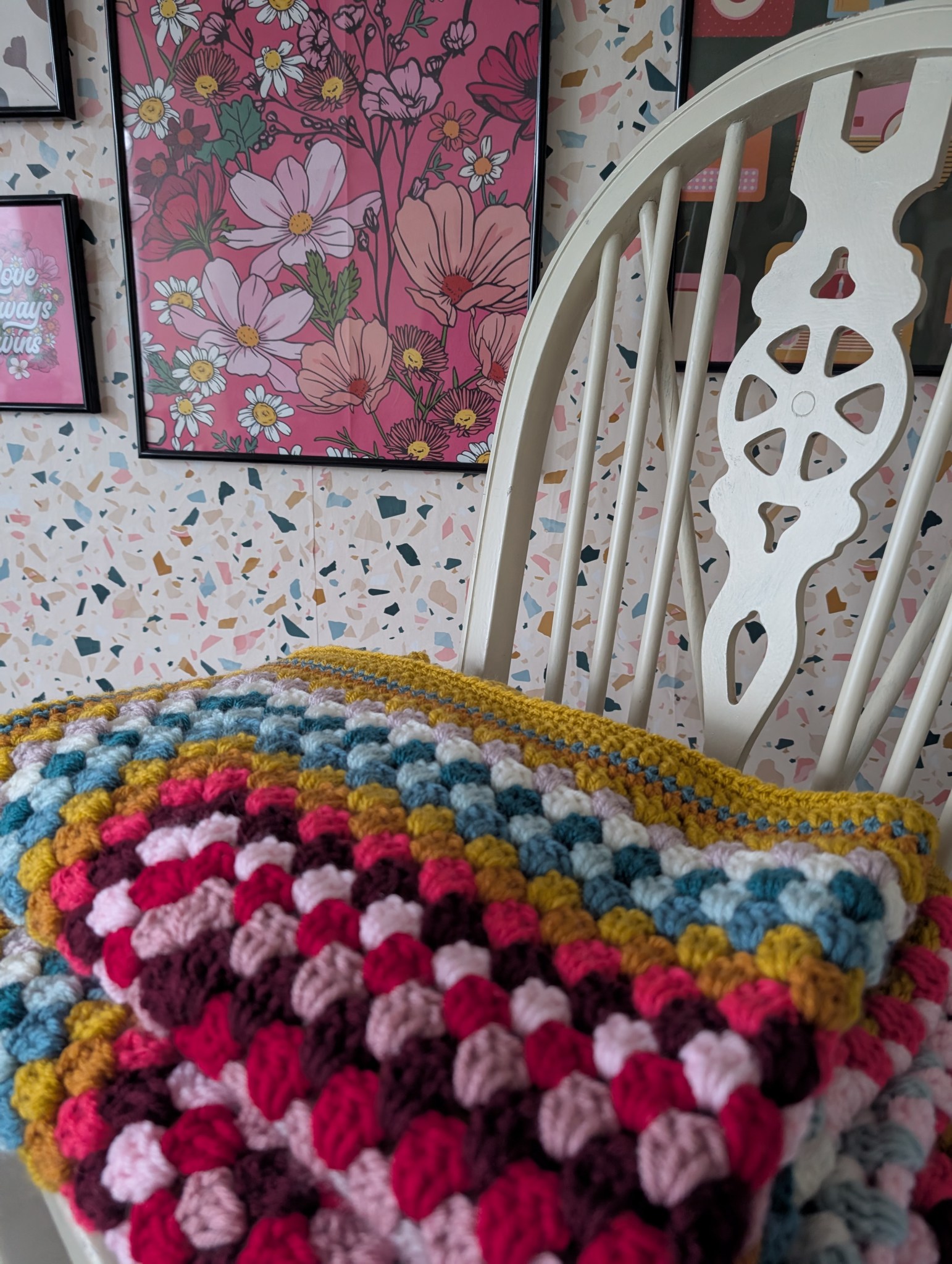 How to make Wool Goddess Daydream Doris granny square blanket – Wool ...